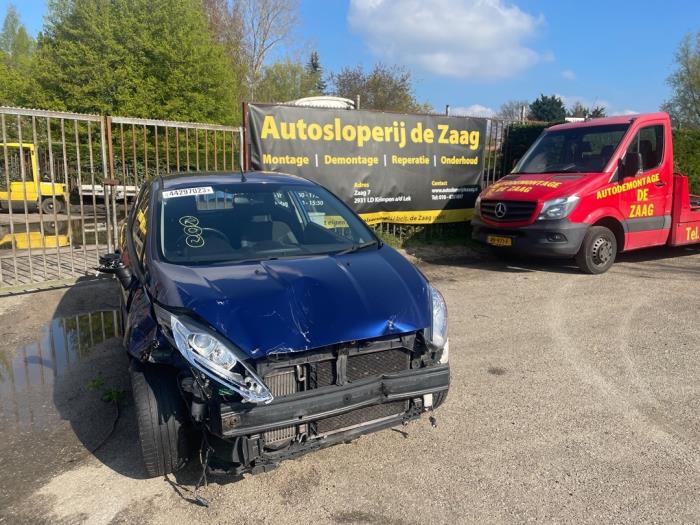 Ford Fiesta 6 1.0 EcoBoost 12V 100 Sloopvoertuig (2016, Donker, Blauw)