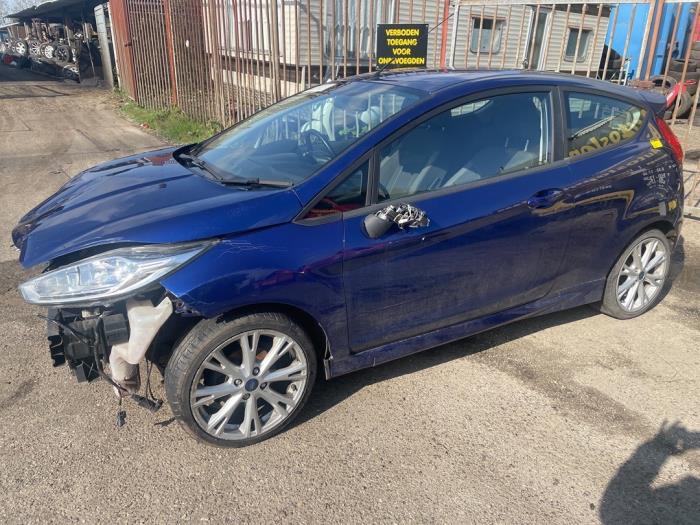 Ford Fiesta 6 1.0 EcoBoost 12V 100 Sloopvoertuig (2016, Donker, Blauw)