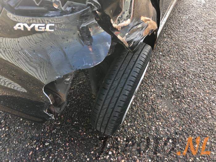 Toyota Aygo 1.0 12V VVT-i Sloopvoertuig (2007, Zwart)