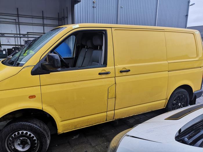 Volkswagen Transporter/Caravelle T5 1.9 TDi Sloopvoertuig (2006, Geel)