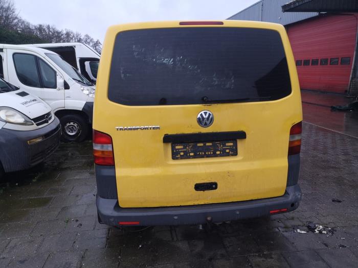 Volkswagen Transporter/Caravelle T5 1.9 TDi Sloopvoertuig (2006, Geel)