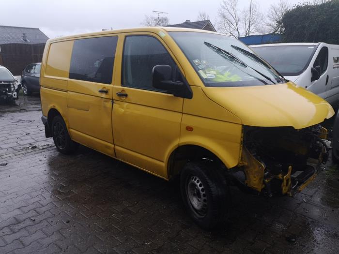 Volkswagen Transporter/Caravelle T5 1.9 TDi Sloopvoertuig (2006, Geel)