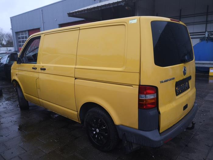 Volkswagen Transporter/Caravelle T5 1.9 TDi Sloopvoertuig (2006, Geel)