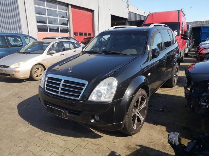 Ssang Yong Rexton 2.7 Xdi RX/RJ 270 16V Sloopvoertuig (2007, Zwart)