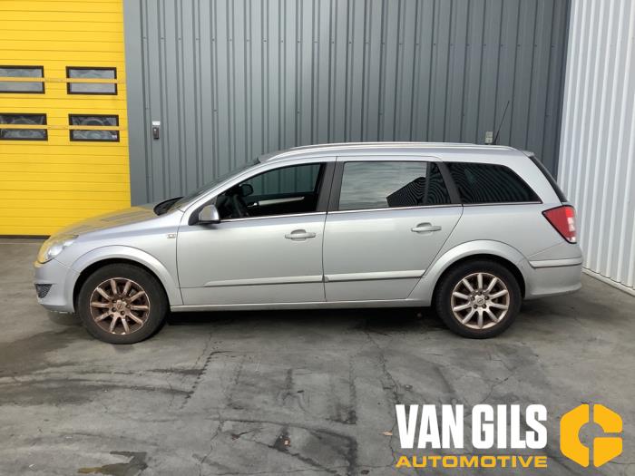 Opel Astra H SW 1.6 16V Twinport Sloopvoertuig (2008, Metallic, Grijs ...