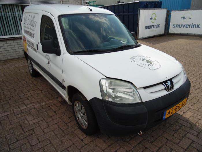Peugeot Partner 1.9D Sloopvoertuig (2003, Wit)