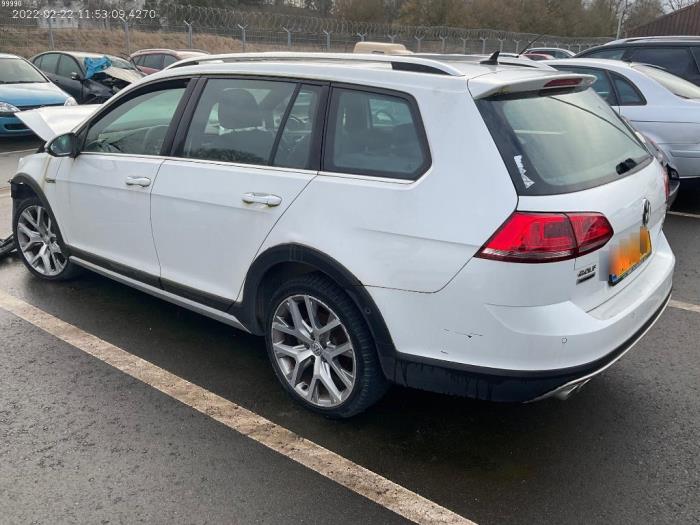 Volkswagen Golf VII Alltrack 2.0 GTD 16V 4Motion Sloopvoertuig (2015, Wit)