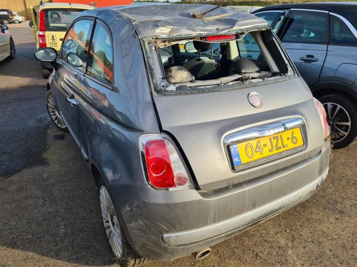 Fiat 500 1.2 69 Sloopvoertuig (2009, Grijs)