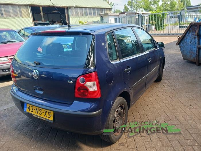 Volkswagen Polo IV 1.4 16V Sloopvoertuig (2004, Blauw)