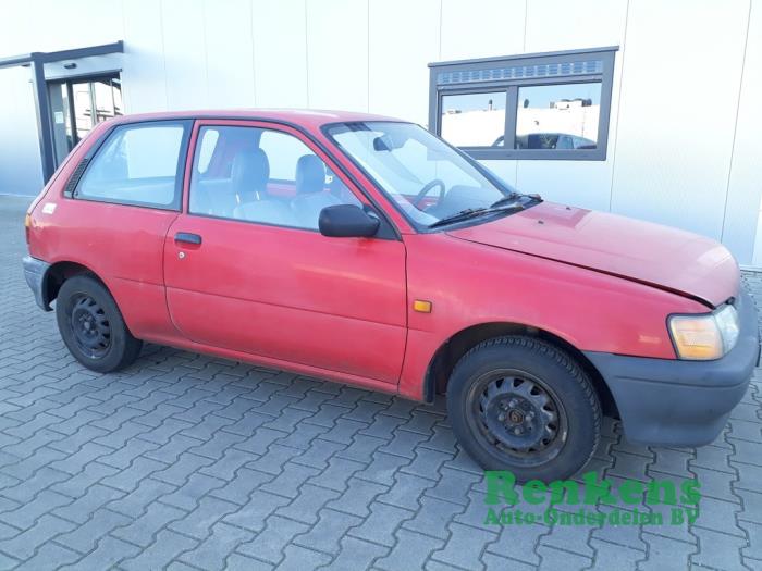 Toyota Starlet 1.3 Friend,XLi 12V Sloopvoertuig (1993, Rood)