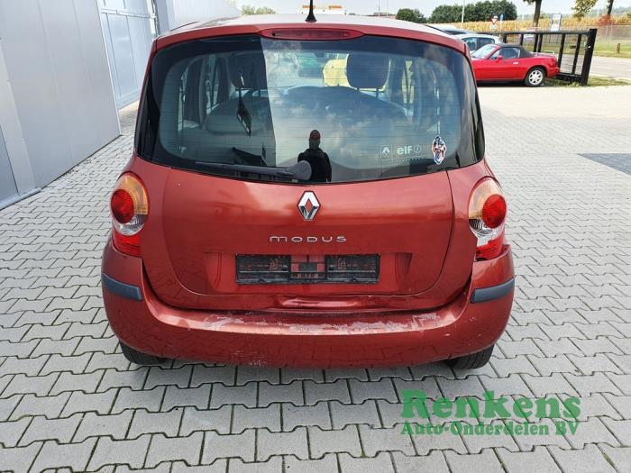 Renault Modus/Grand Modus 1.2 16V Sloopvoertuig (2006, Metallic, Rood)