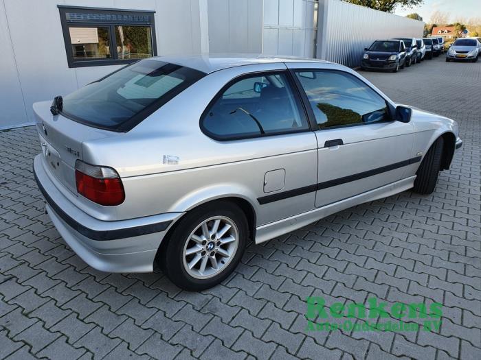 BMW 3 serie Compact 316i Sloopvoertuig (2000, Zilvergrijs)