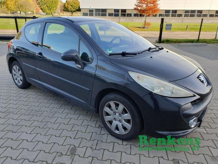 Peugeot 207/207+ 1.6 16V VTi Sloopvoertuig (2009, Zwart)