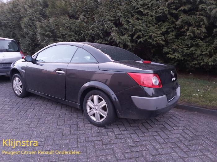 Renault Megane II CC 1.6 16V Sloopvoertuig (2006, Zwart)