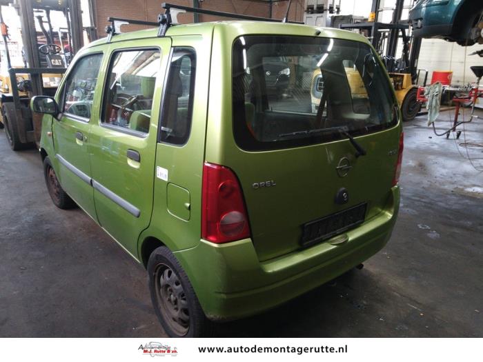 Opel Agila 1.0 12V Sloopvoertuig (2001, Groen)