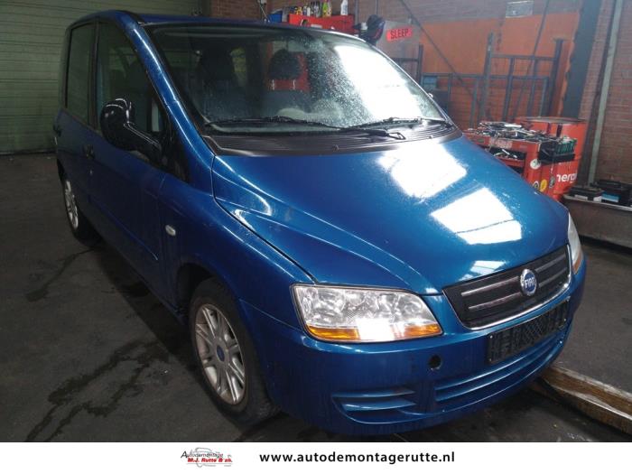 Fiat Multipla 1.6 16V 100 SX,ELX Sloopvoertuig (2005, Blauw)