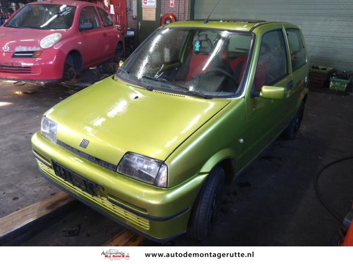 Fiat Cinquecento 0.9 i.e. S Sloopvoertuig (1997, Groen)