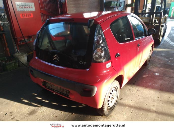 Citroen C1 1.0 12V Sloopvoertuig (2006, Rood)