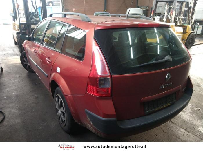 Renault Megane II Grandtour 1.6 16V Sloopvoertuig (2006, Rood)
