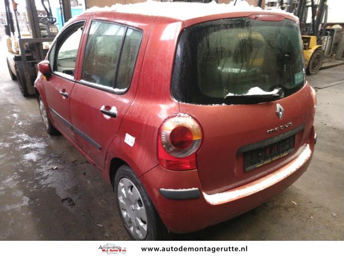 Renault Modus/Grand Modus 1.6 16V Sloopvoertuig (2006, Rood)