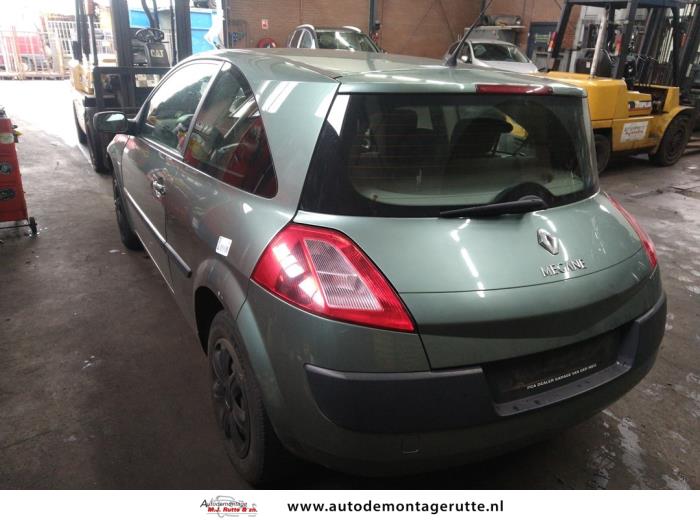 Renault Megane II 1.6 16V Autom. Sloopvoertuig (2003, Groen)