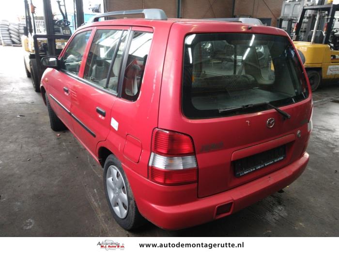 Mazda Demio 1.3 16V Sloopvoertuig (2000, Rood)