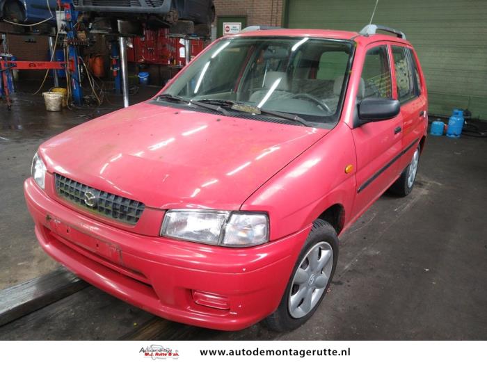 Mazda Demio 1.3 16V Sloopvoertuig (2000, Rood)