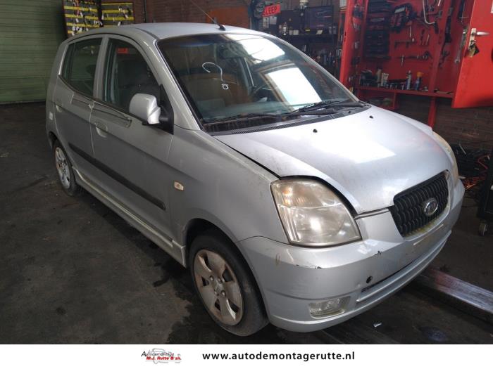 Kia Picanto 1.0 12V Sloopvoertuig (2006, Grijs)