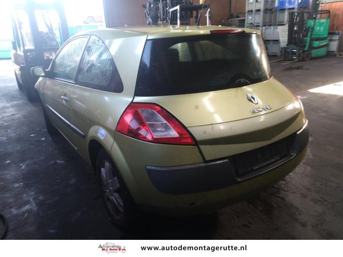 Renault Megane II 2.0 16V Sloopvoertuig (2004, Groen)