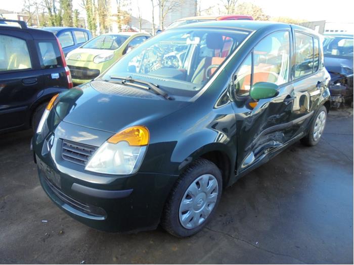 Renault Modus/Grand Modus 1.2 16V Sloopvoertuig (2006, Groen)