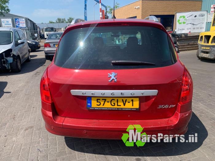 Peugeot 308 SW 1.6 VTI 16V Sloopvoertuig (2008, Rood)