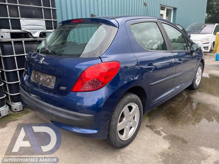 Peugeot 207/207+ 1.4 16V Sloopvoertuig (2007, Donker, Blauw)