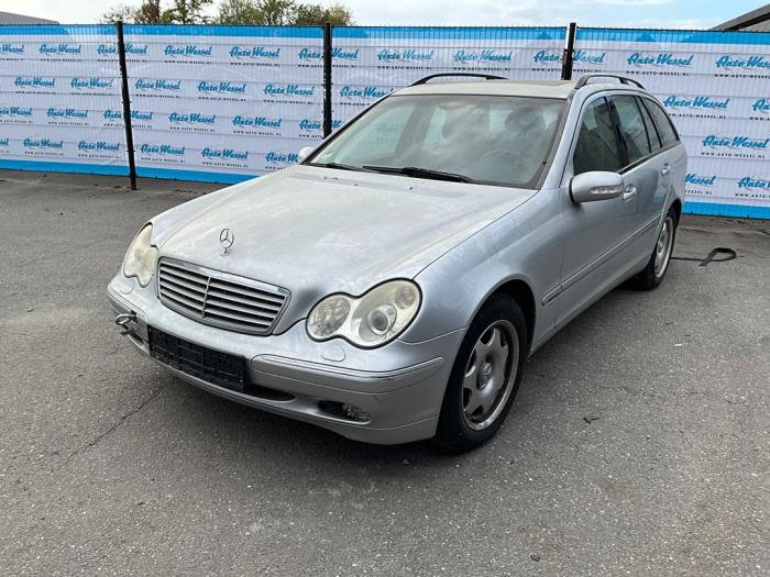 Mercedes C Combi 1.8 C-180K 16V Sloopvoertuig (2004, Zilver)