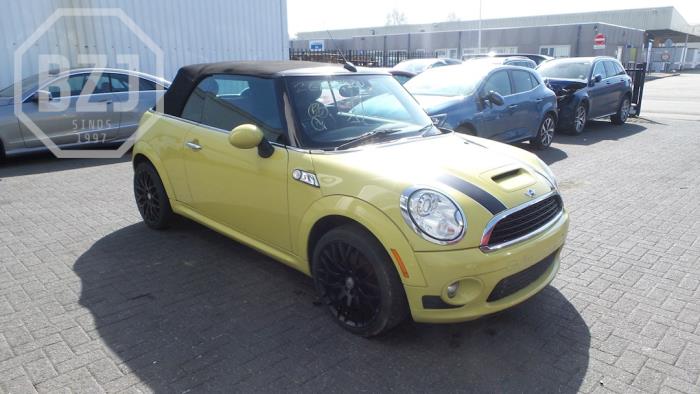 Mini Mini Open 1.6 16V Cooper S Sloopvoertuig (2010, Geel)