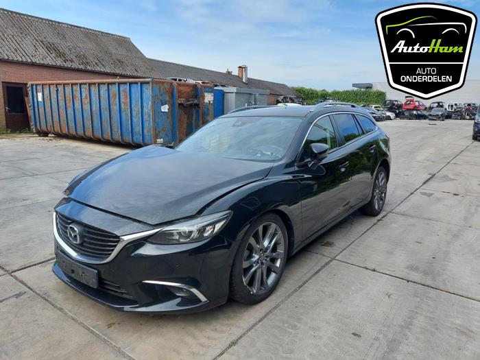 Mazda 6 SportBreak 2.0 SkyActiv-G 165 16V Sloopvoertuig (2017, Zwart)