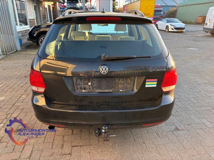 Volkswagen Golf VI Variant 1.2 TSI BlueMotion Sloopvoertuig (2010, Zwart)