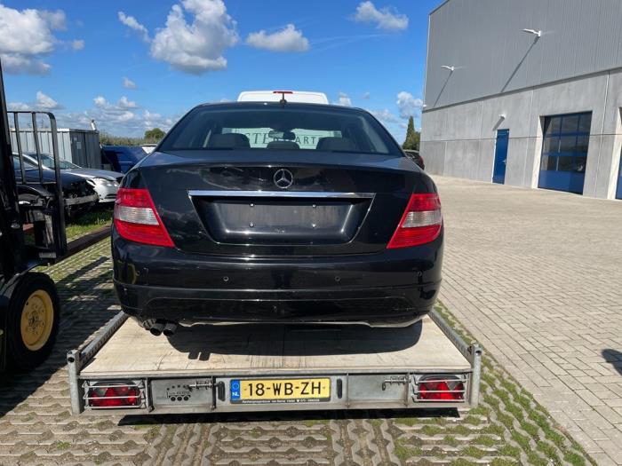 Mercedes C 2.2 C-200 CDI 16V Eco Sloopvoertuig (2008, Zwart)