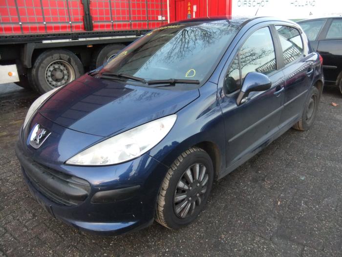 Peugeot 207/207+ 1.4 16V Sloopvoertuig (2007, Donker, Blauw)
