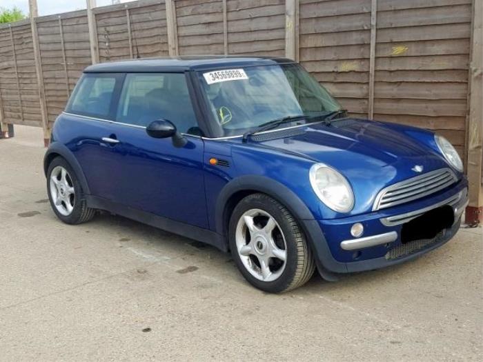 Mini Mini One/Cooper 1.6 16V Cooper Schadevoertuig (2001, Blauw)