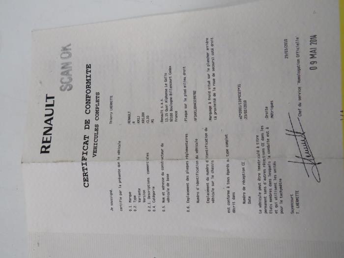 Renault Clio III Estate/Grandtour 1.2 16V 75 Hi-Flex Sloopvoertuig ...