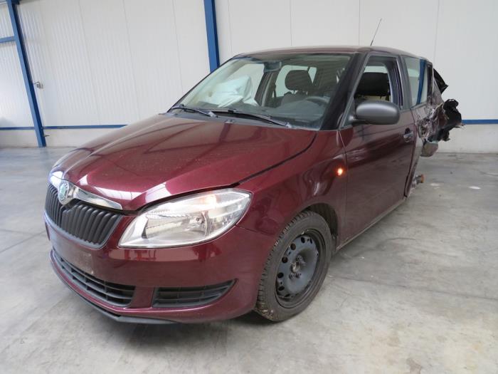 Skoda Fabia II 1.2 TDI 12V Greenline Sloopvoertuig (2010, Bruin, Rood)