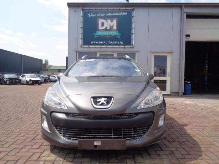 Peugeot 308 SW 1.6 HDiF 16V Sloopvoertuig (2009, Donker, Metallic, Grijs)