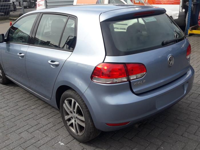 Volkswagen Golf VI 1.4 TSI 122 16V Sloopvoertuig (2009, Licht, Blauw)
