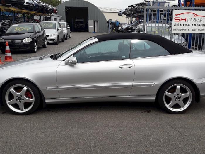 Mercedes CLK 1.8 200 K 16V Sloopvoertuig (2004, Zilvergrijs)
