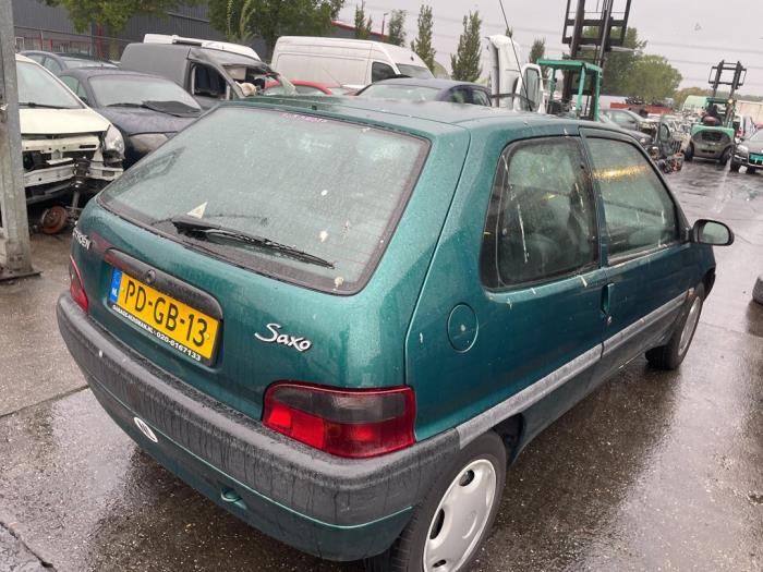 Citroen Saxo 1.1i X,SX Sloopvoertuig (1996, Groen)