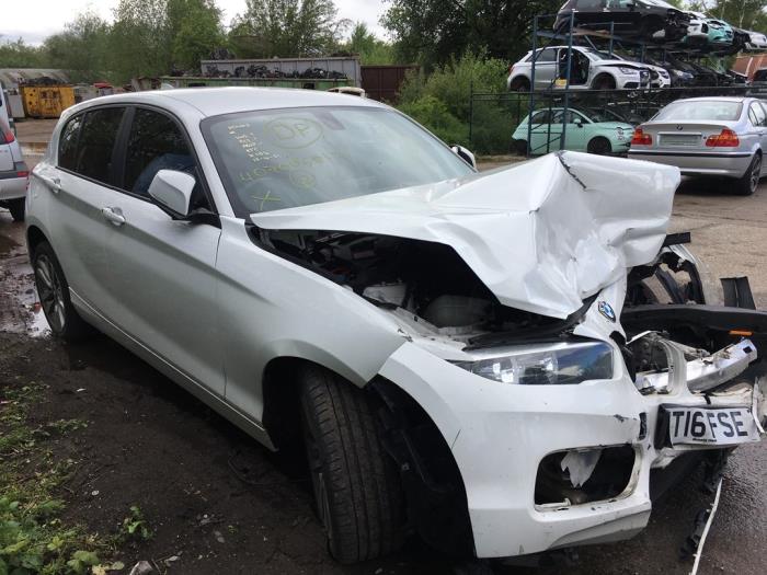 BMW 1 serie 114d 1.5 12V TwinPower Sloopvoertuig (2017, Wit)