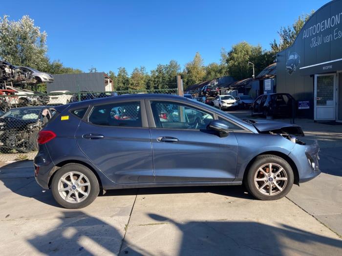 Ford Fiesta 7 1.0 EcoBoost 12V 100 Sloopvoertuig (2020, Donker, Blauw)