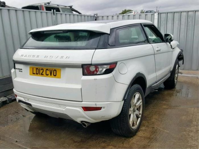 Landrover Range Rover Evoque 2.2 TD4 16V Coupe Sloopvoertuig (2012, Wit)