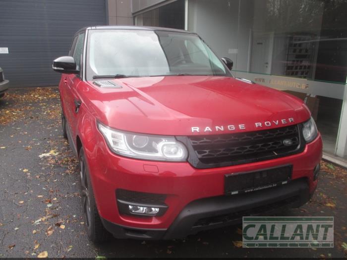 Landrover Range Rover Sport 3.0 SDV6 Hybrid Sloopvoertuig (2015, Rood)