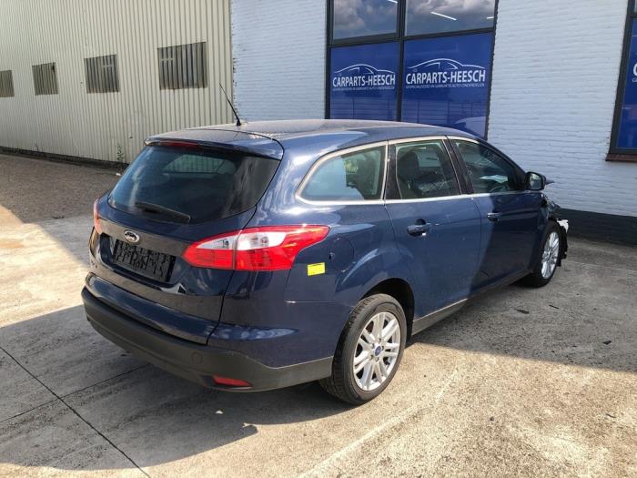 Ford Focus 3 Wagon 1.0 Ti-VCT EcoBoost 12V 125 Sloopvoertuig (2013, Blauw)